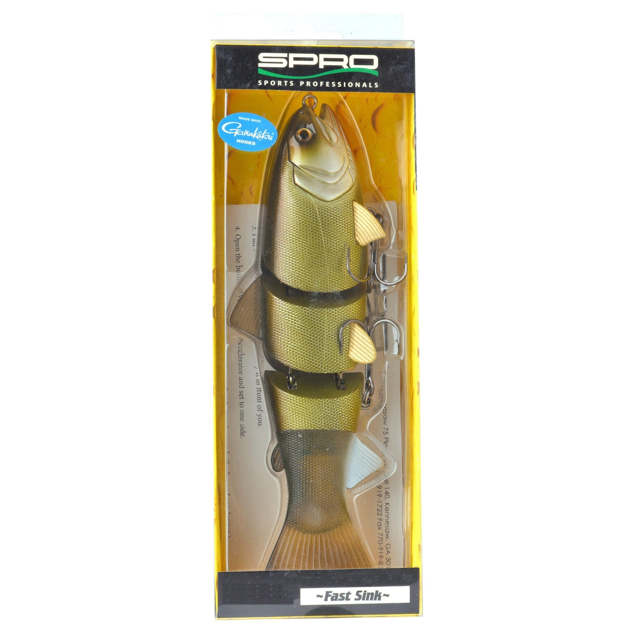 SPRO Swimbait 80 Fast Sink 145 GR - FishstoreXL