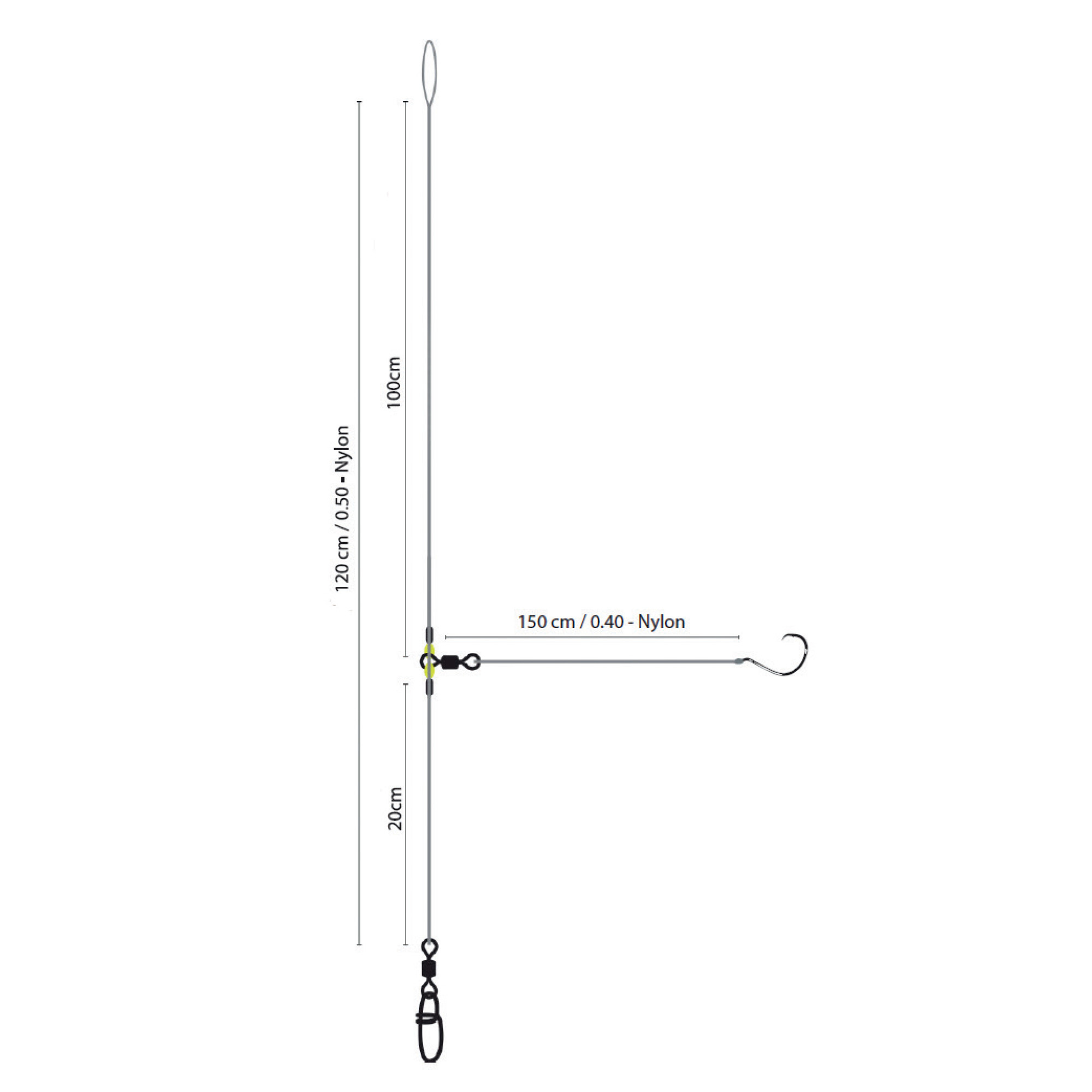 SPRO 41 SALT RIG TRAINARD WHITE - FishstoreXL