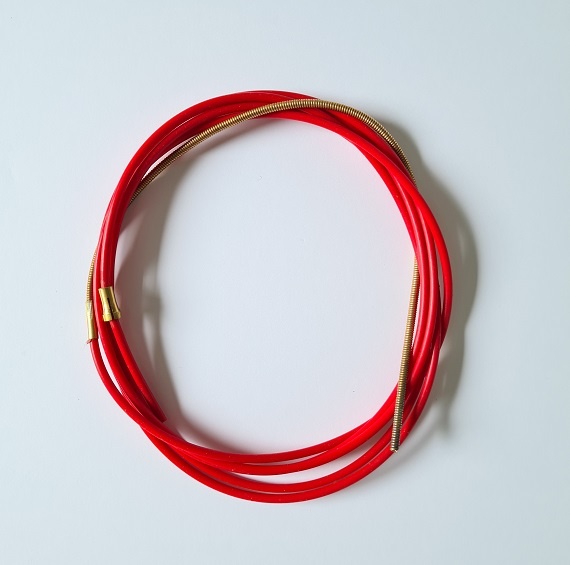 Teflon liner, rood, voor draad 1,0 - 1,2mm, 5m (5,4) - Contiweld