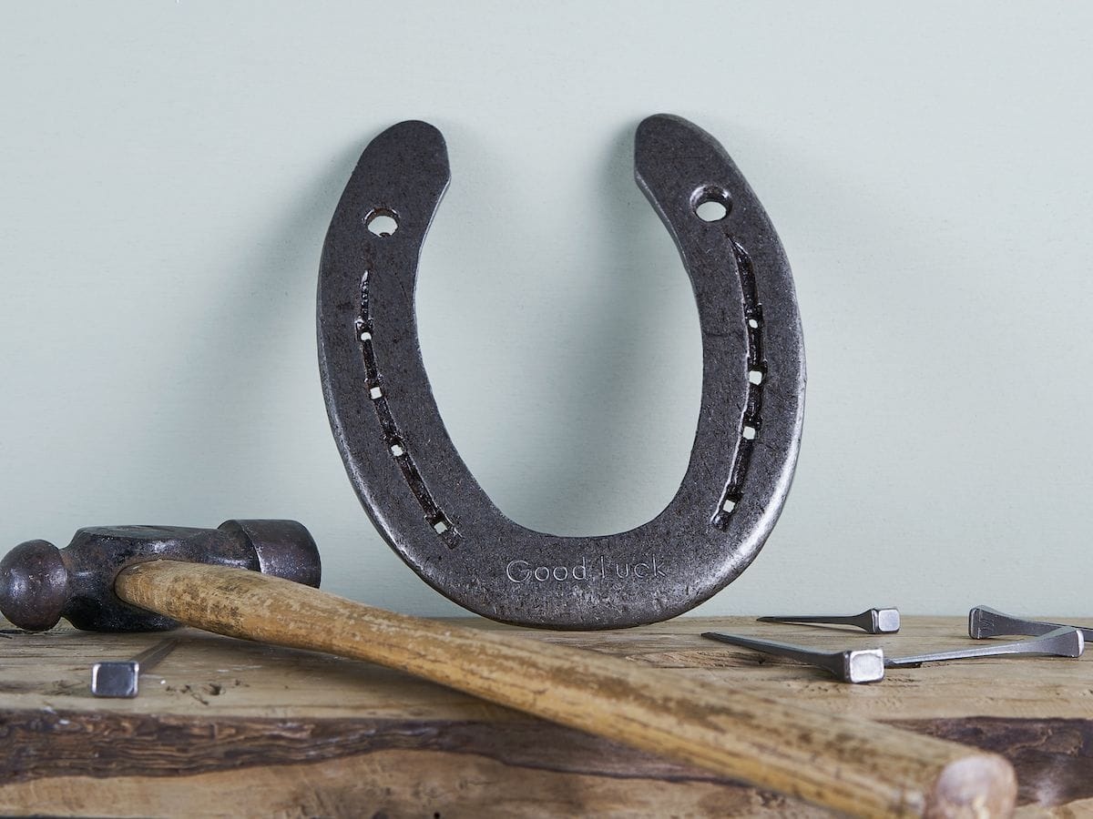Gegraveerd Hoefijzer Outdoor kopen? - Good Luck Horseshoes
