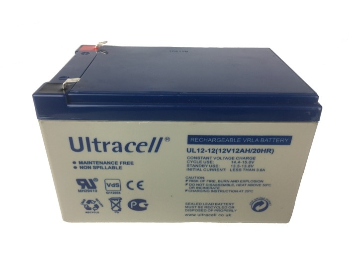 Ultracell Battery 12 volt, 12Ah - ROLLZONE
