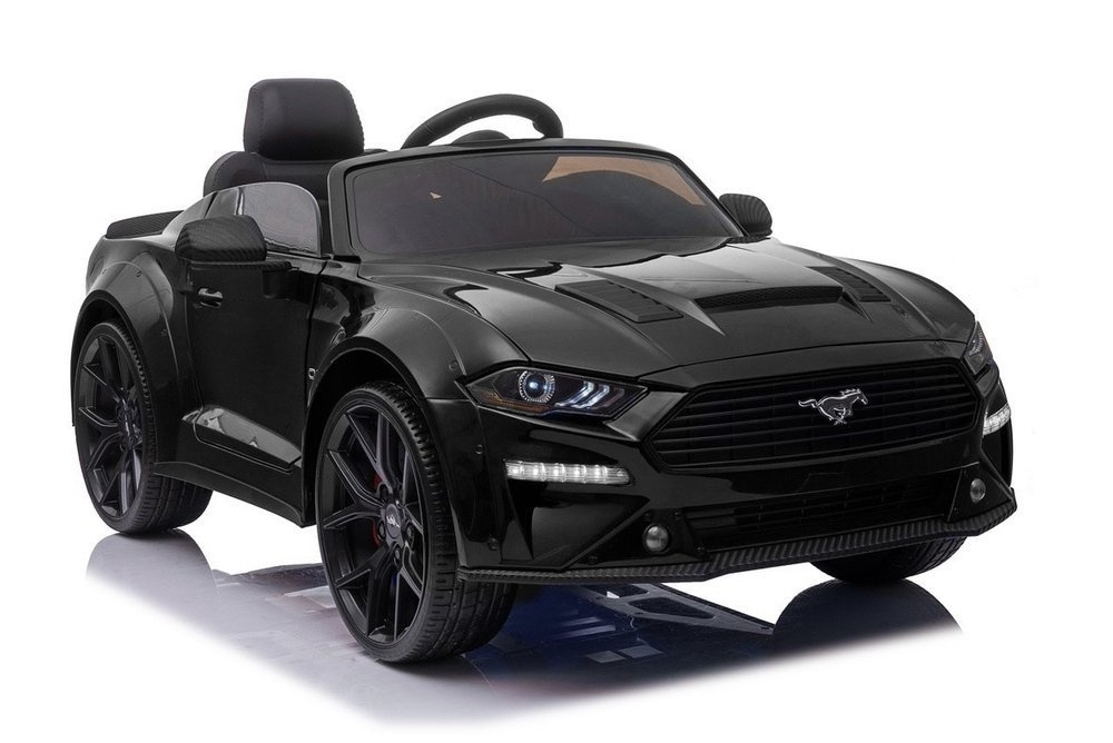Ford Mustang Kids Car 24V – 2 Motors, Leather Seat, LED & Remote - ROLLZONE