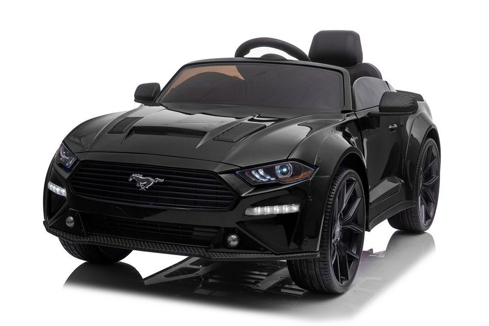 Ford Mustang Kids Car 24V – 2 Motors, Leather Seat, LED & Remote - ROLLZONE
