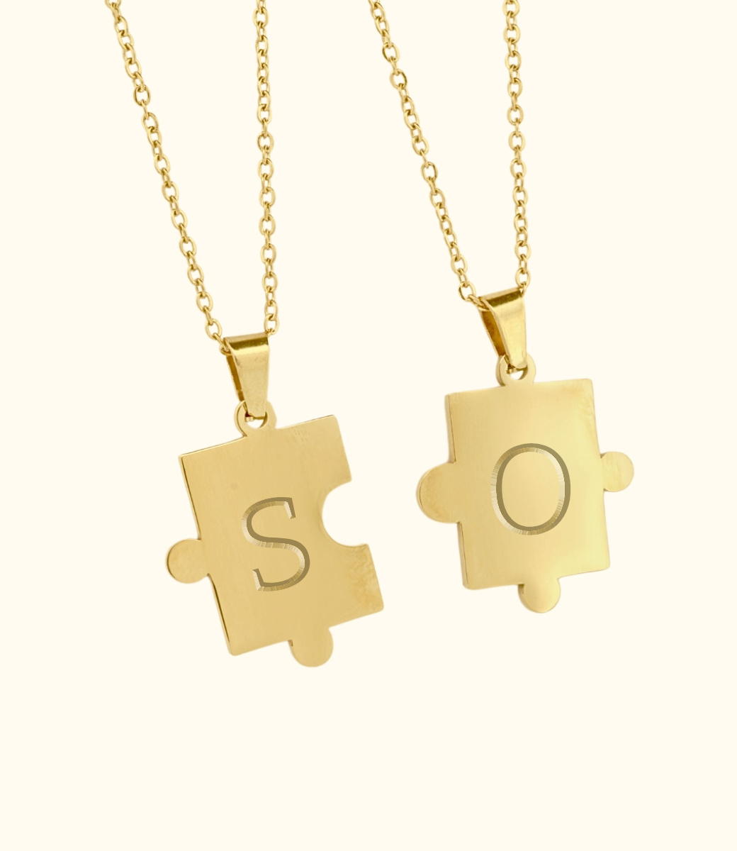 Puzzelstukje Ketting: Puzzel Hanger Als Symbool Van Verbinding - Briansa