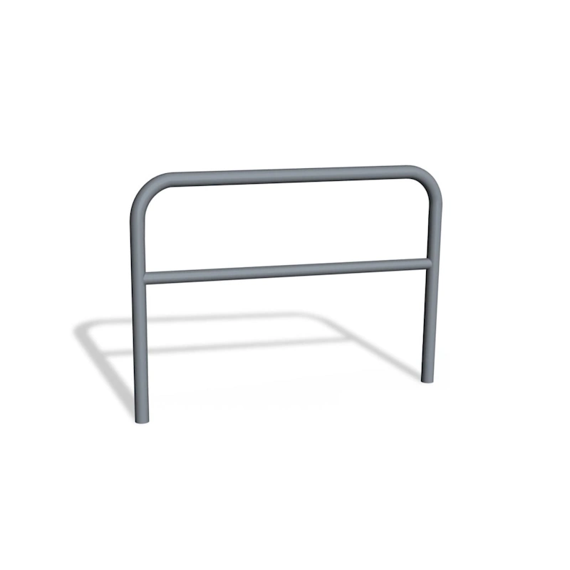 Galvanised Steel Hoop Guards Ø48 mm with cross bar - Ri-Traffic