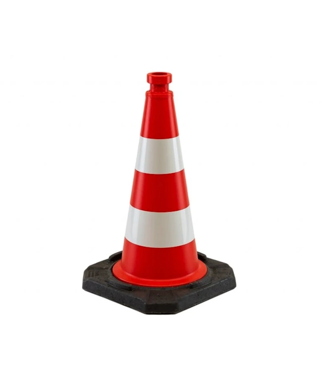 Weighted traffic cone 50 cm class 2 reflection - Ri-Traffic
