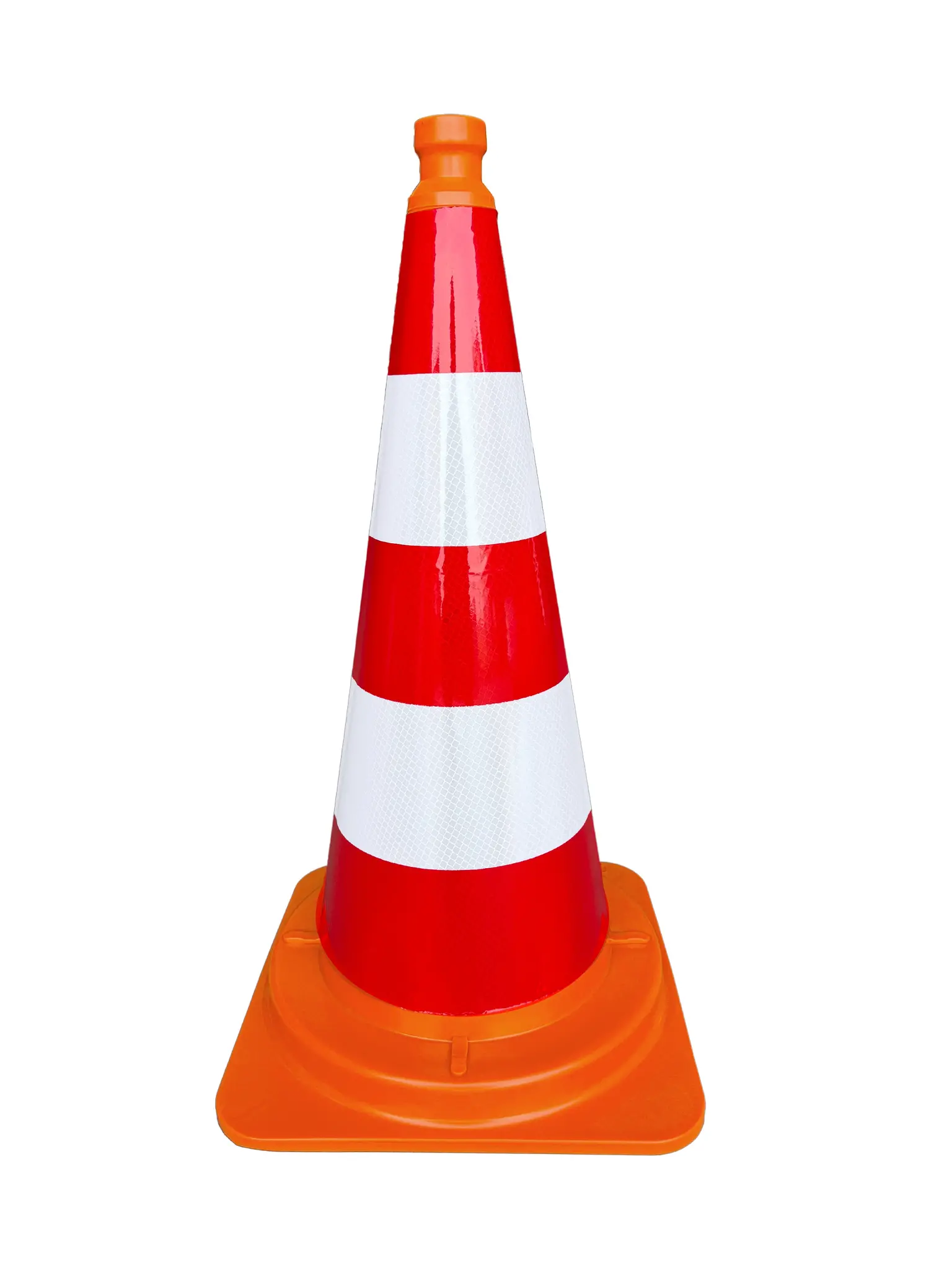 Cône de signalisation 75 cm en une pièce - Ri-Traffic