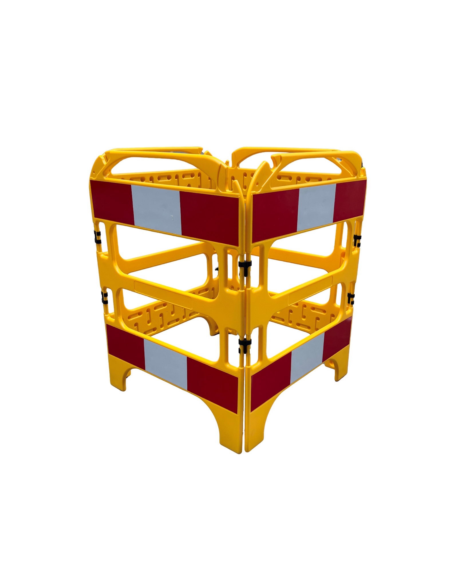 Foldable Pedestrian Safety Barrier yellow - Ri-Traffic