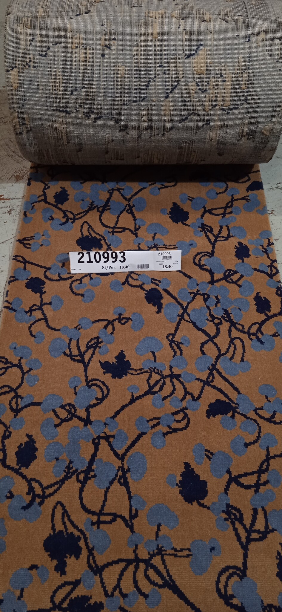 STOCK COD 9999 - 70 x 1840 cm - Louis De Poortere