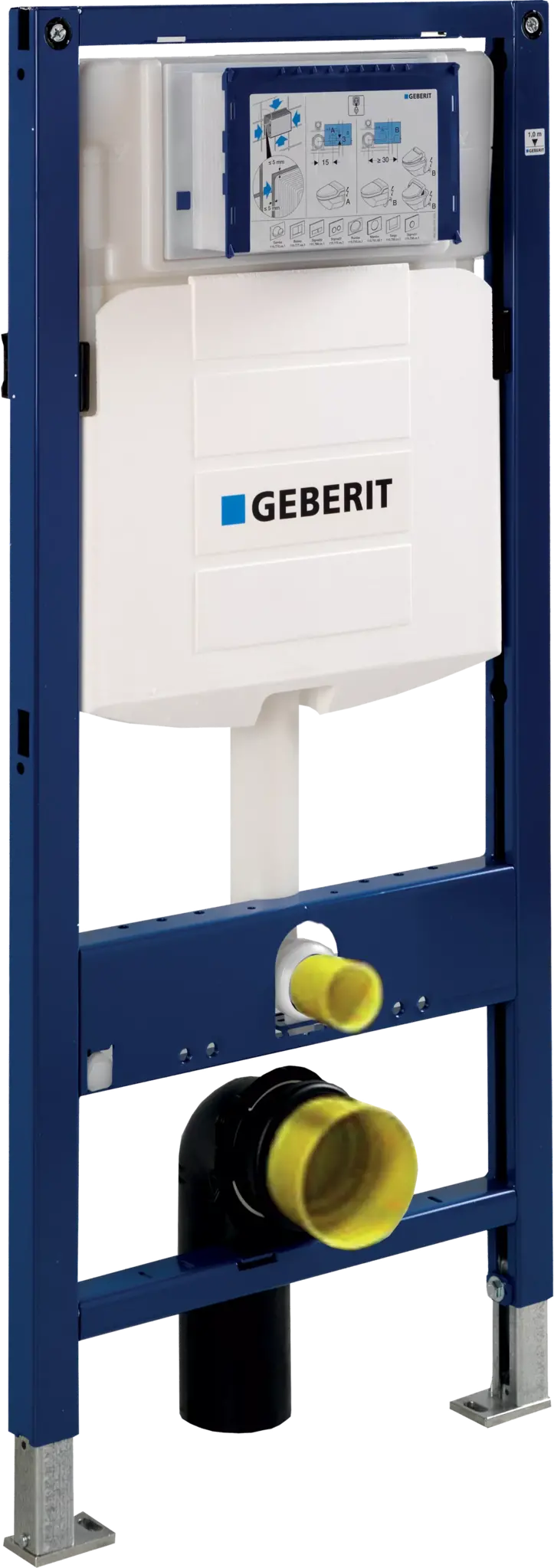 Geberit Duofix wc-inbouwreservoir 112cm Sigma 12cm - Toiletkopen.nl