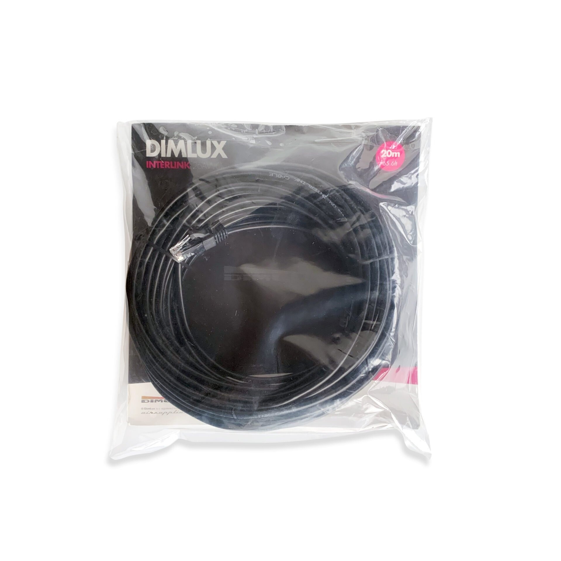 DimLux Black Interlink Cable 26AWG - Care4air.de
