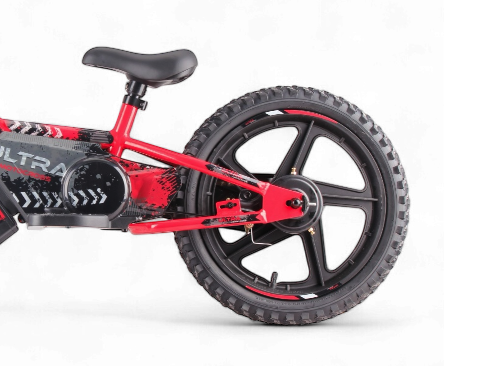 24 volt elektrische balance bike met 16 inch wielen, elektrische motor ...