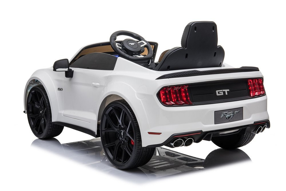 Ford Mustang Kids Car 24V – 2 Motors, Leather Seat, LED & Remote - ATOYS.NL