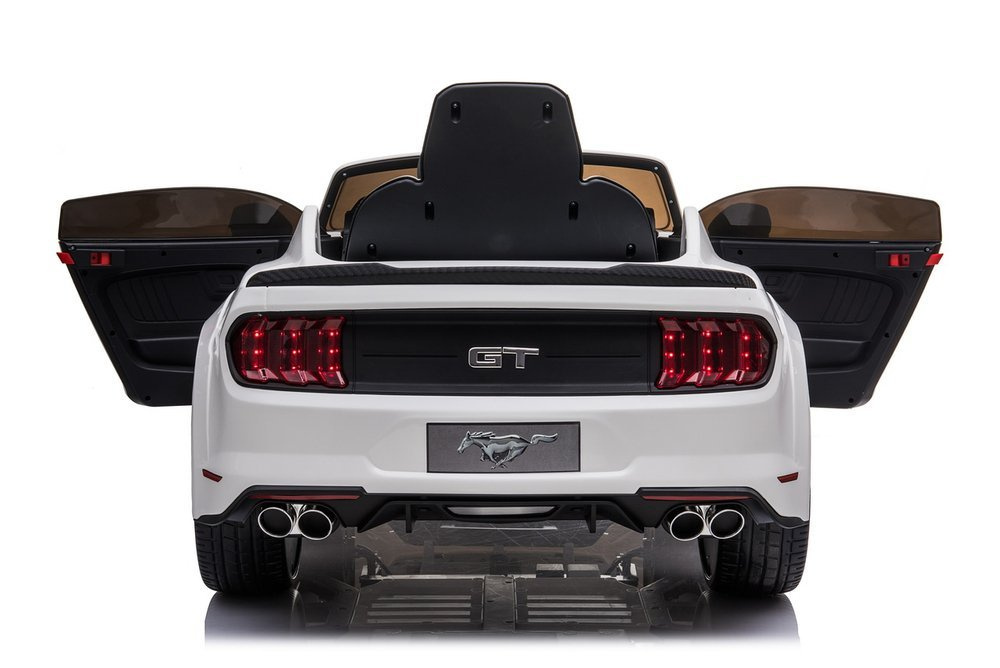 Ford Mustang Kids Car 24V – 2 Motors, Leather Seat, LED & Remote - ATOYS.NL