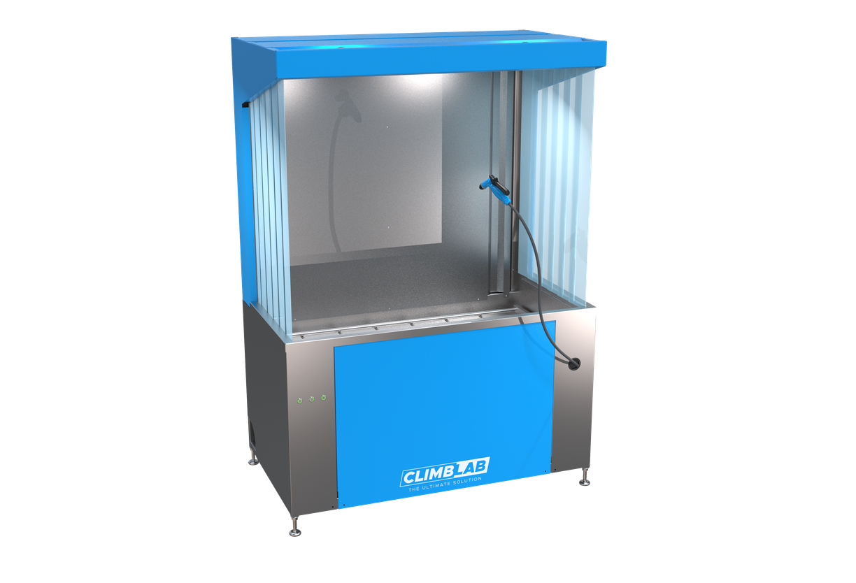 ClimbLab Pressure washing booth