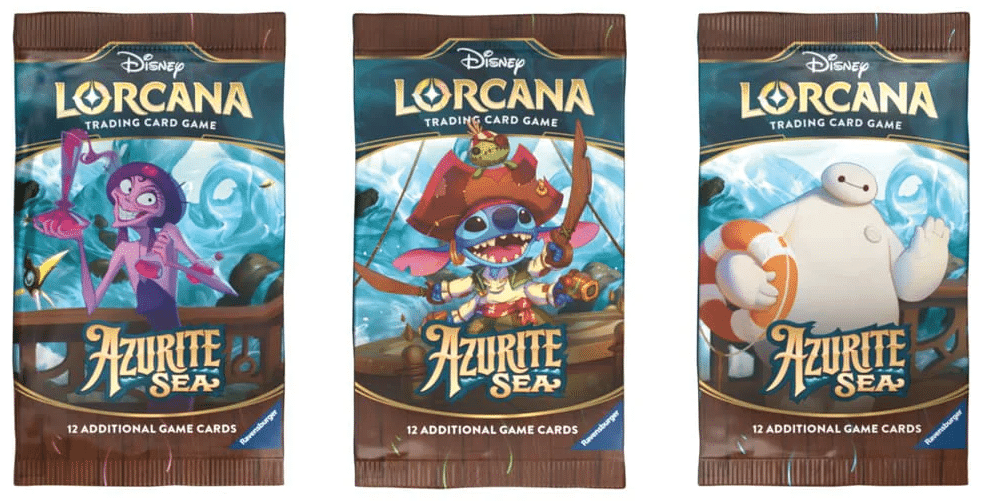 Lorcana Azurite Sea Booster Pack - Renexx