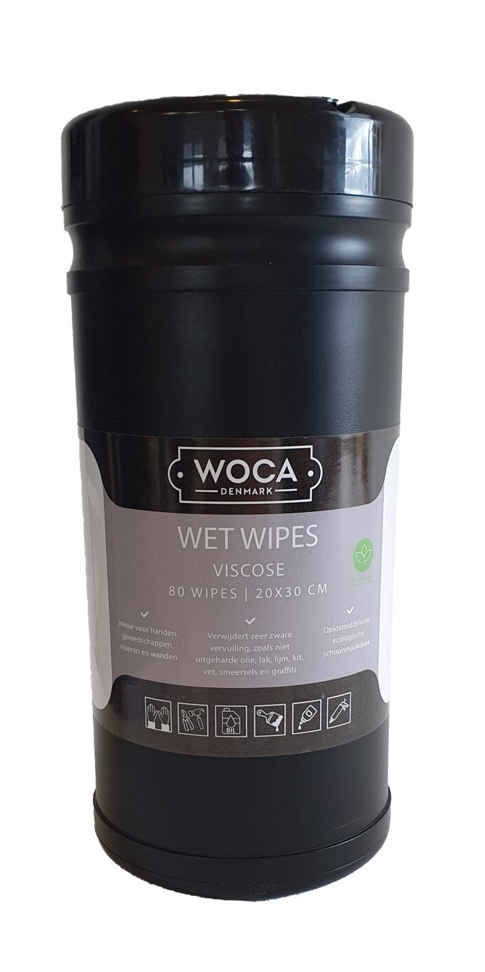 Woca Wetwipes (Reinigingsdoekjes),