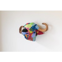 Ocean Sole Buffel Wall art van gerecyclede slippers. - Nic&Mic