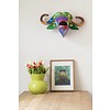 Ocean Sole Buffel Wall art van gerecyclede slippers. - Nic&Mic