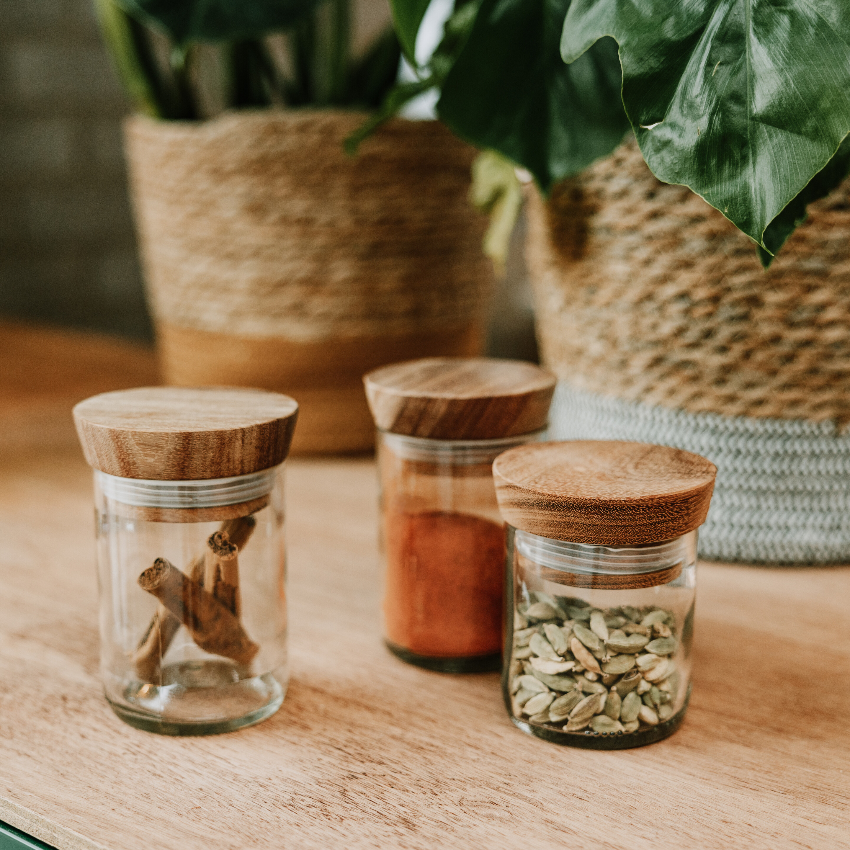 Chako - geupcyclede spice jars - Nic&Mic