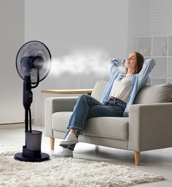 A-Flow CoolCloud Waterdamp Ventilator - FullComfort