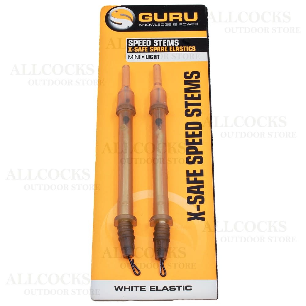 Guru X-Safe Speed Stems White - HengelsportLauwe
