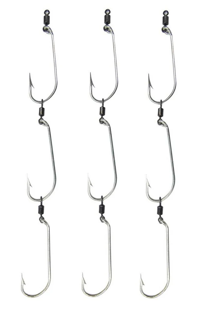 Pre-rigged Hooks - HengelsportLauwe