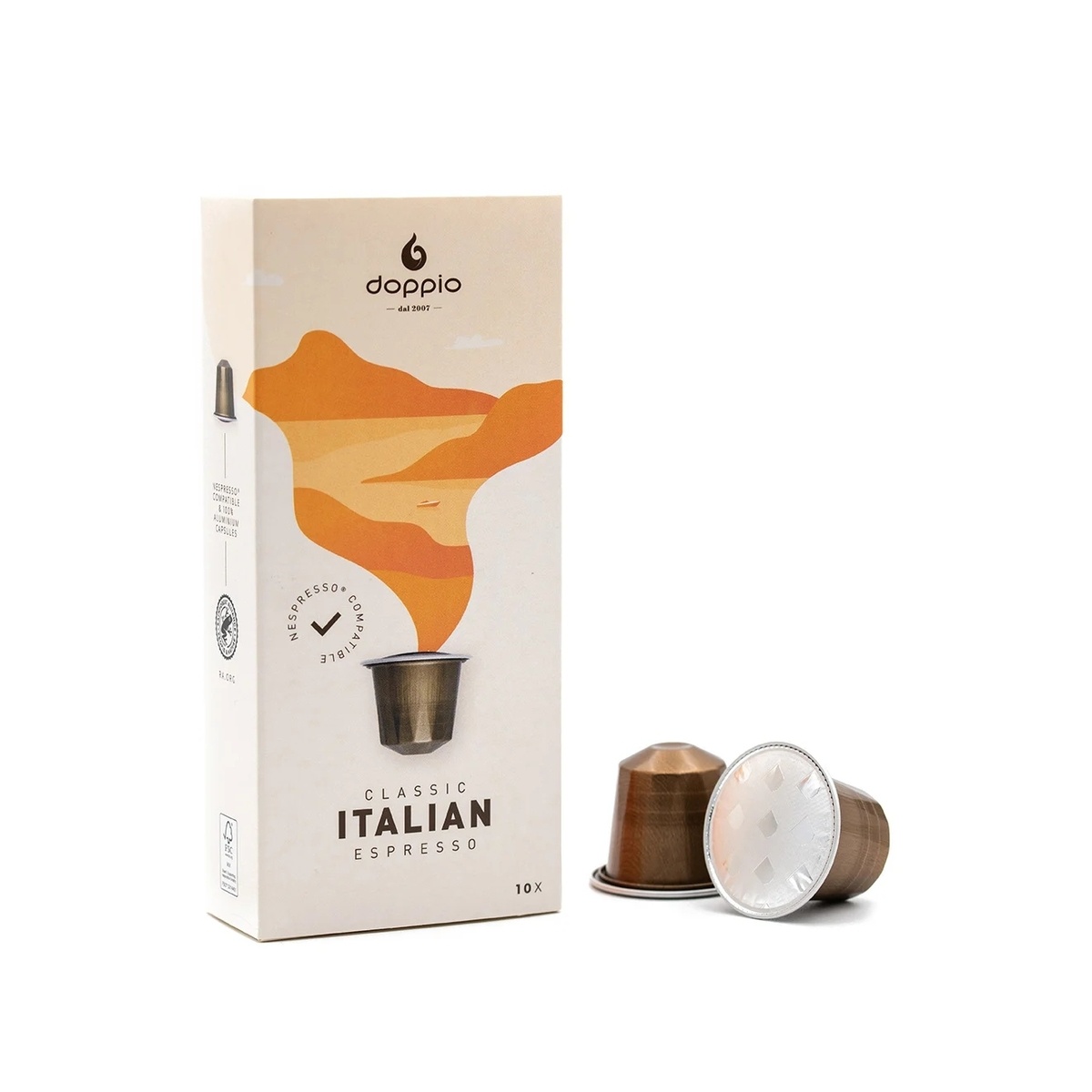 Doppio Doppio Espresso Koffiecapsules 100 Stuks | Webshop-outlet.nl