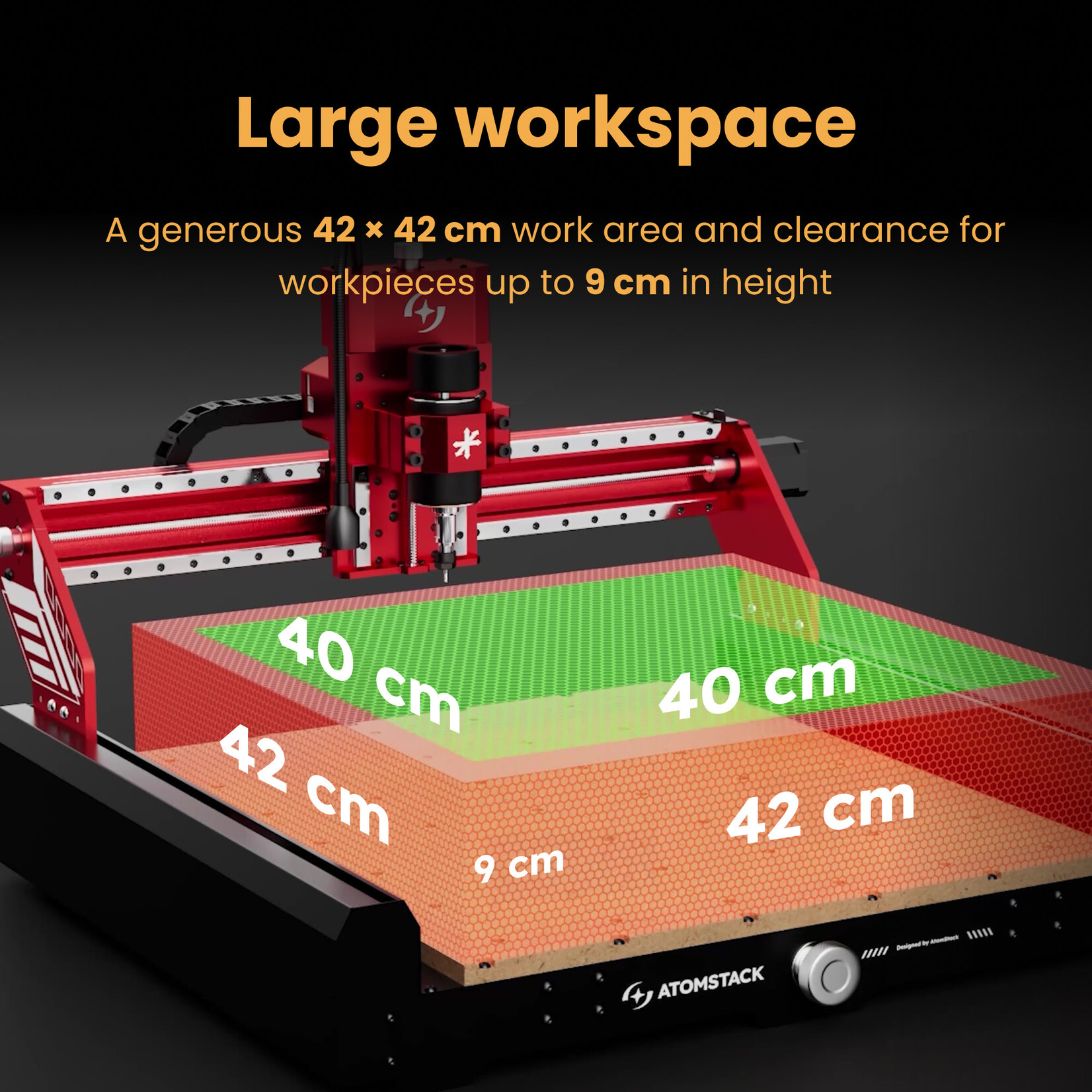 AtomStack C4 Pro CNC router - AtomStack Europe