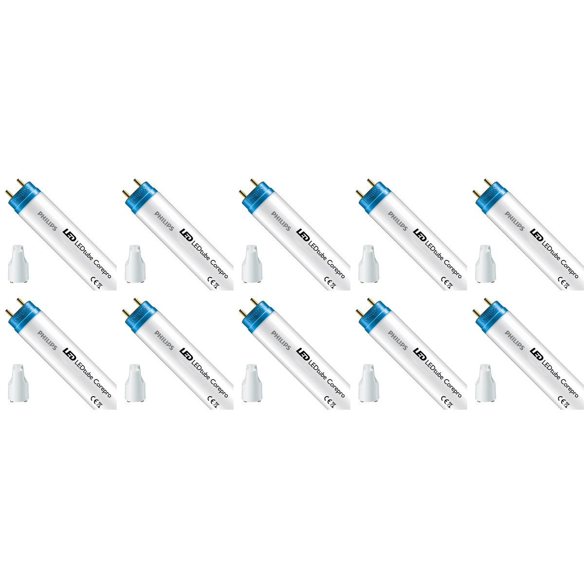 PHILIPS LED fluorescent tube T8 120 cm - 10-pack, 4000K 1600 lm