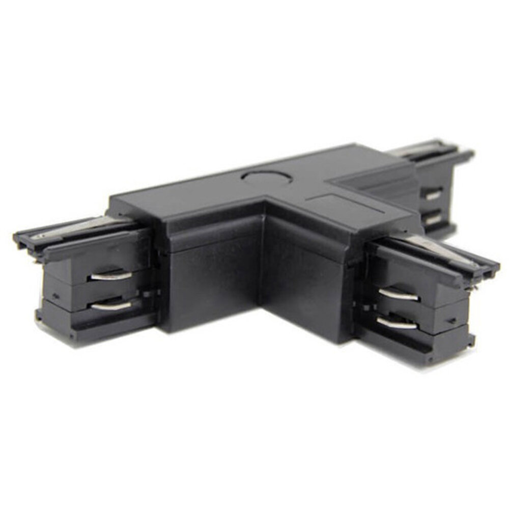 Power rail T-coupling Right Matte Black – 3-phase 220–240V