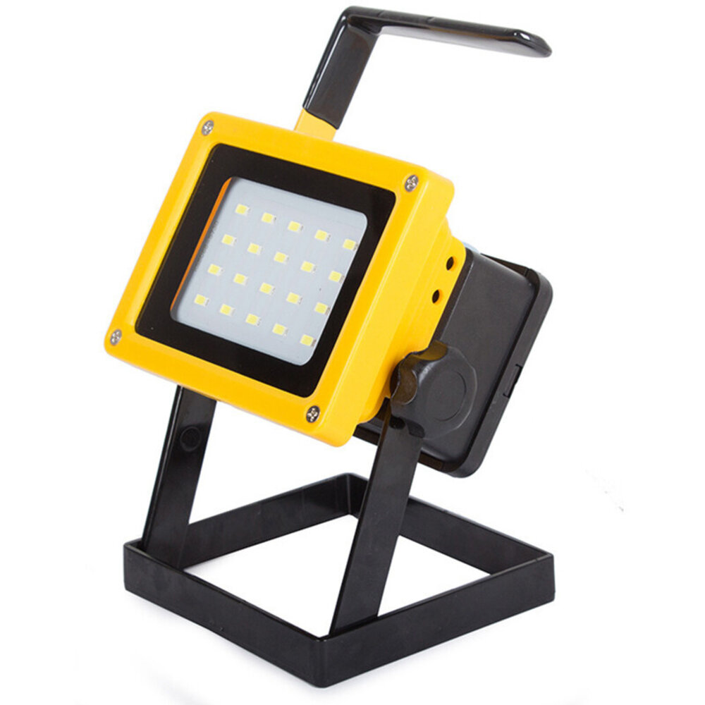 Velvin Akumo 100W LED bouwlamp – 2400 lm, IP65, oplaadbaar