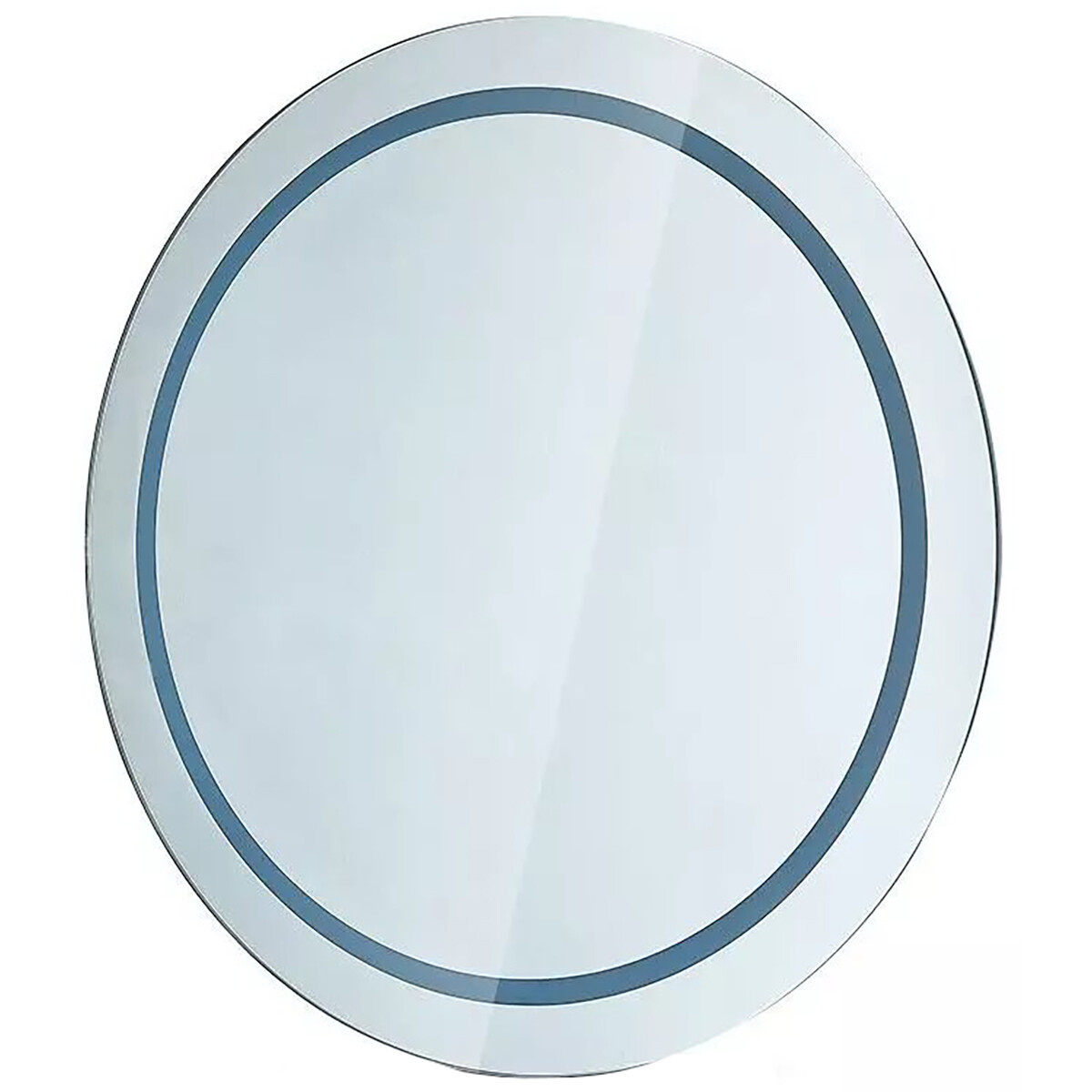 Round LED mirror Ø60 cm – anti-condensation, 6400K, IP44, 25W