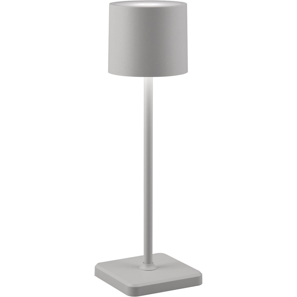 Trion Andez LED-tafellamp — oplaadbaar, dimbaar, 2700–6000K
