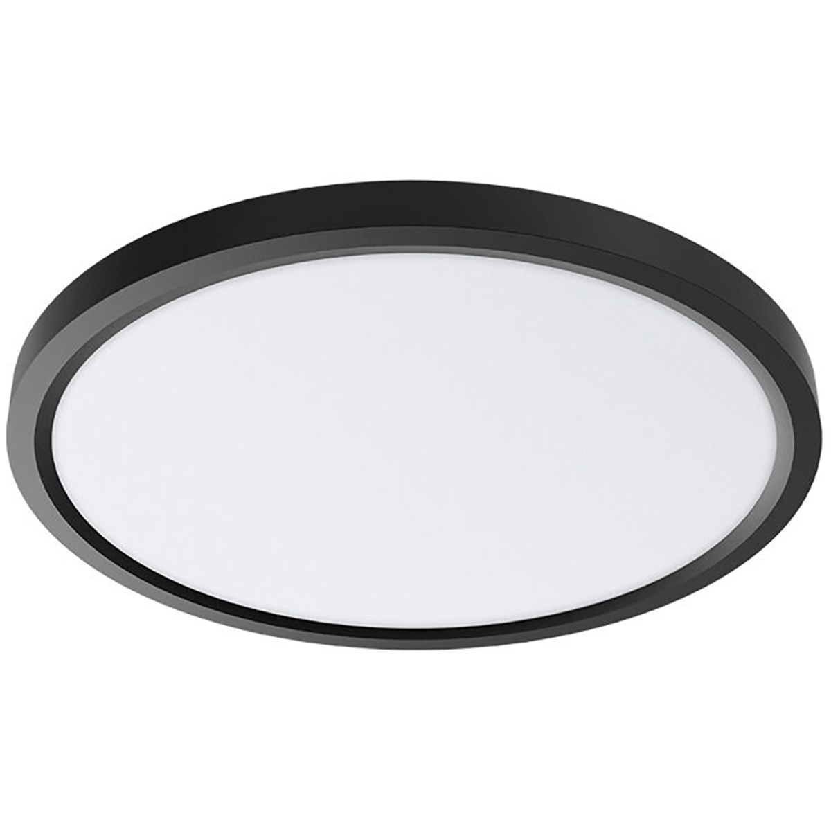 LED Ceiling Light 36W - Round Black Surface-Mounted Ceiling Light RGB