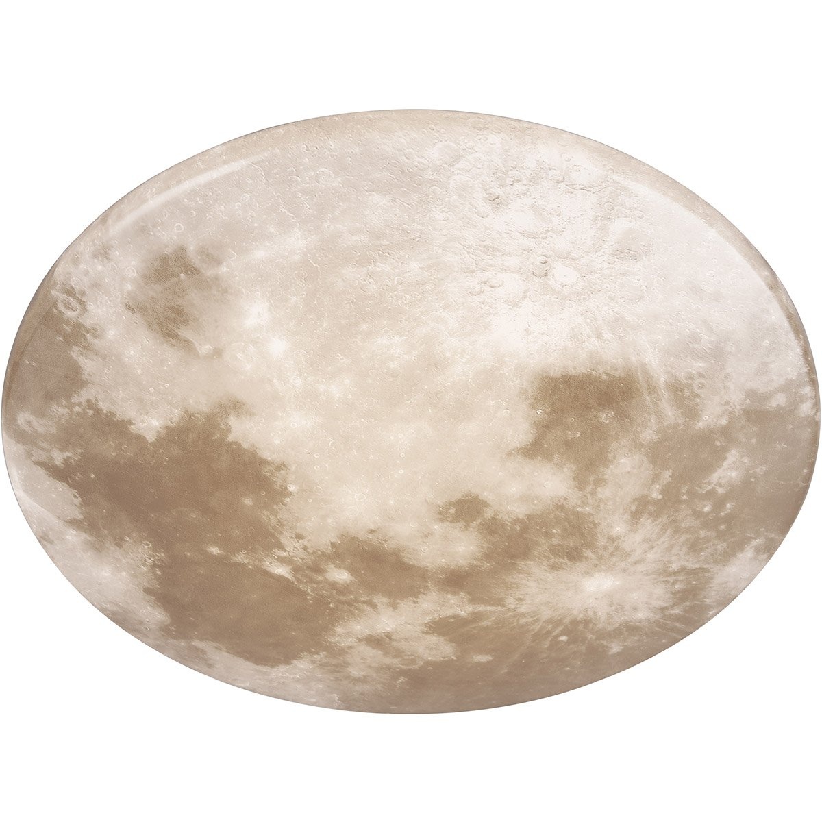 LED Ceiling Light Bathroom 15W IP44 Round Matte White | Trion Mane