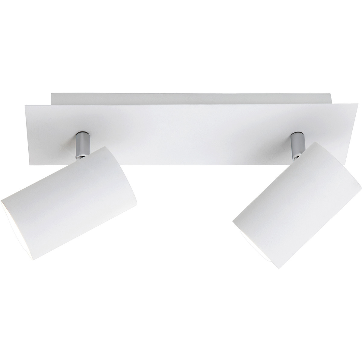 LED Lamp Aluminum Ceiling Lamp Matte White - Trion Mary 2-light