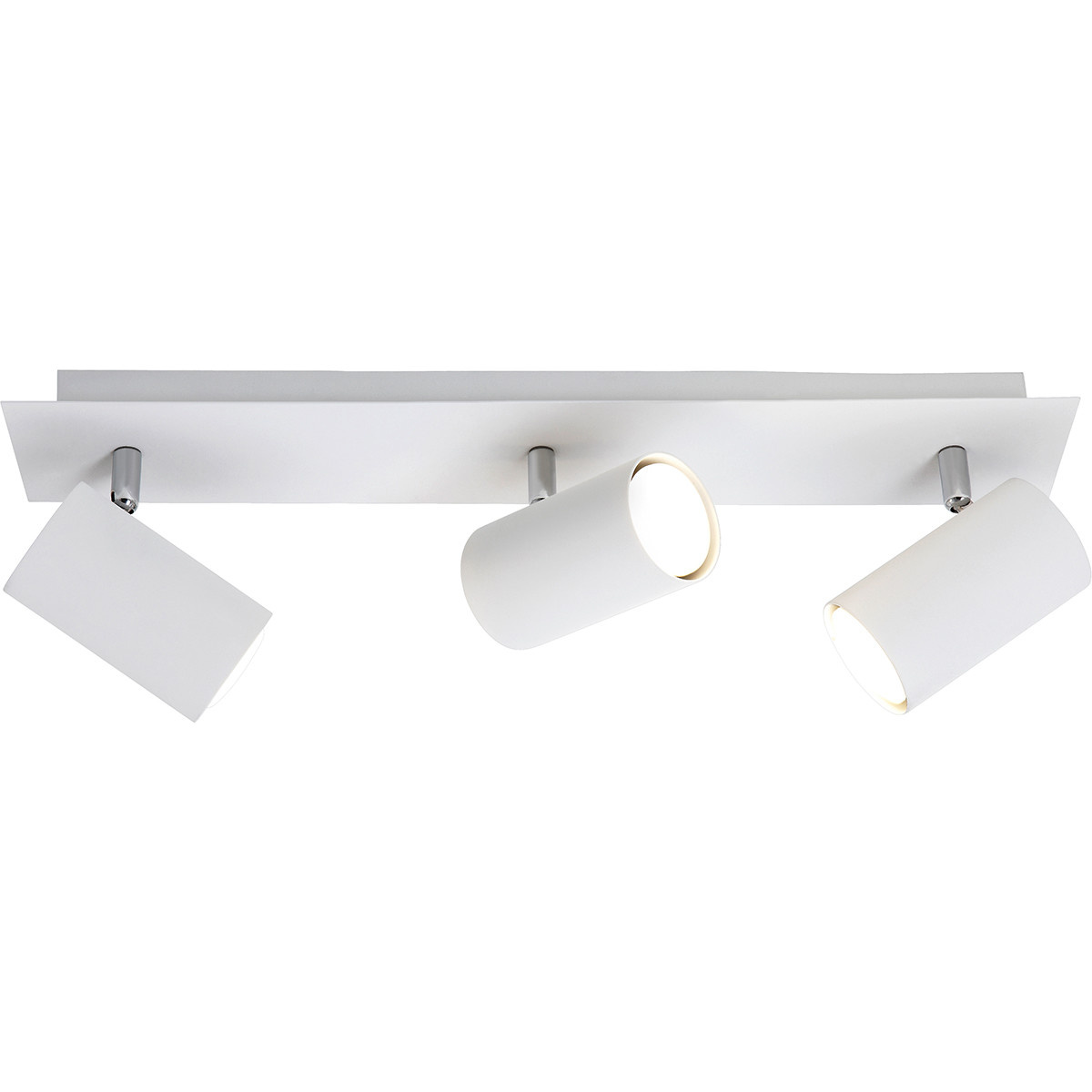 LED lamp Aluminum Ceiling Lamp Matte White - Trion Mary 3-light