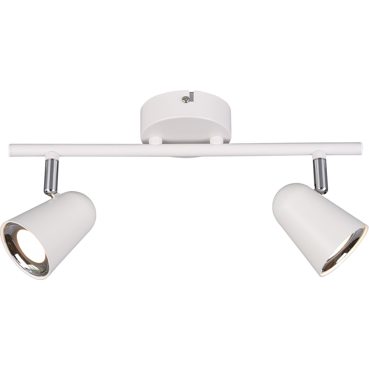 LED lamp Plastic Ceiling Lamp 6W LED Matte White - Trion Toluno