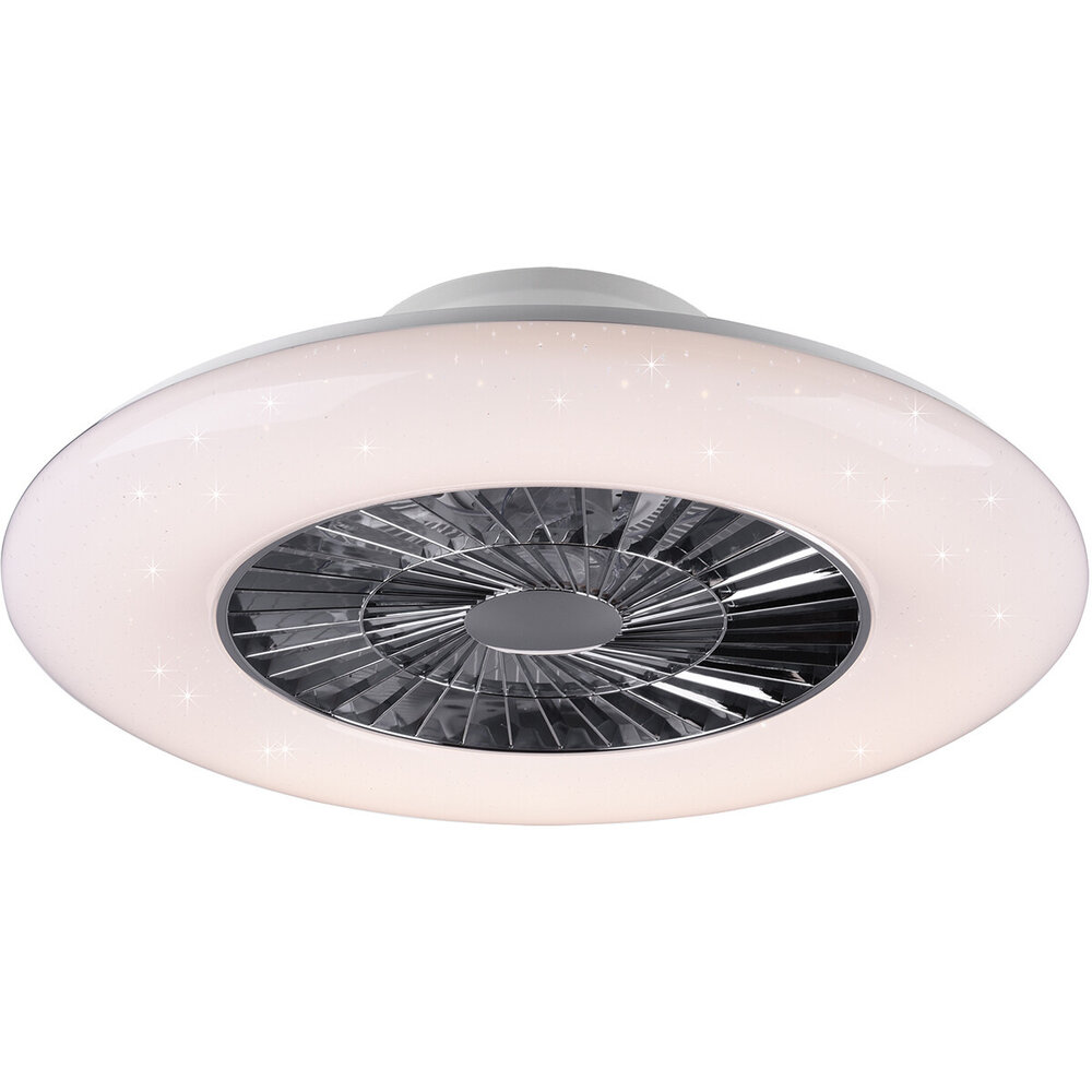 40W Dimbare LED Plafondlamp met Ventilator | Ronde RGB LED Lamp