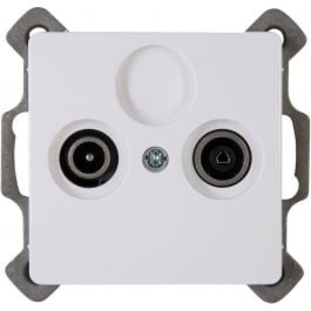 KOPP Television/Radio Socket - LED Accessories Arctic White