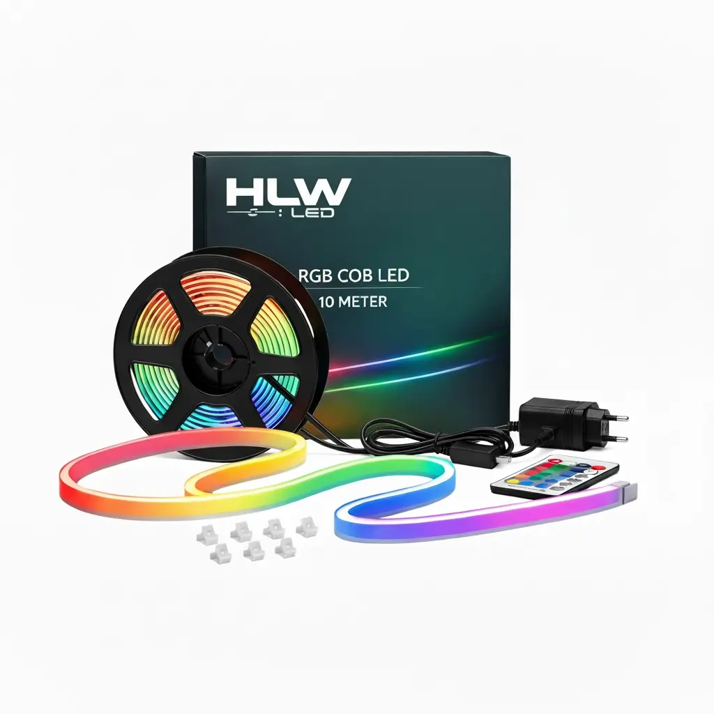 RGB LED strip 5m waterproof (IP65) — 5050 SMD, 72W, 4320 lm
