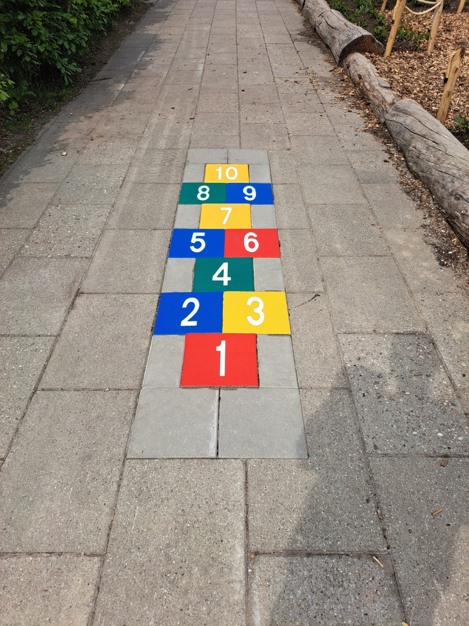 Thermoplast markering - hinkelbaan - TrafficTotaal