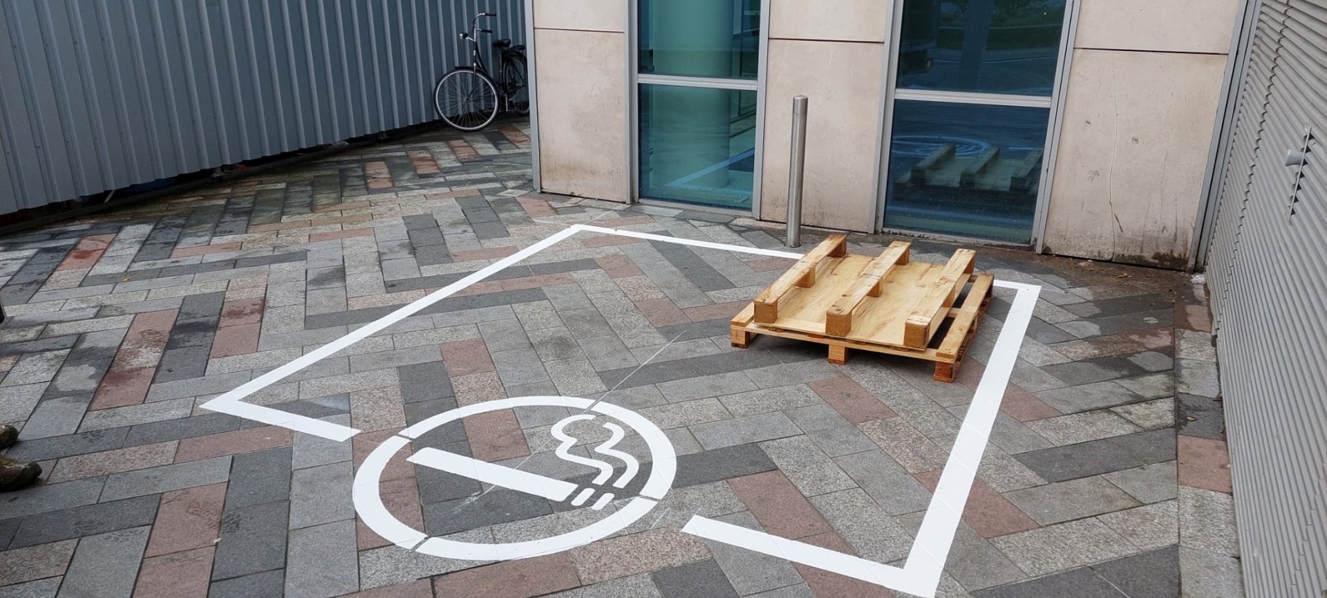 Wegmarkering sjabloon set (Rokerszone toegestaan) - TrafficTotaal