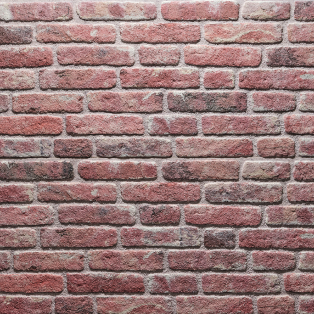 UltraLight Brick Loft Red HD Coated - Style4Walls