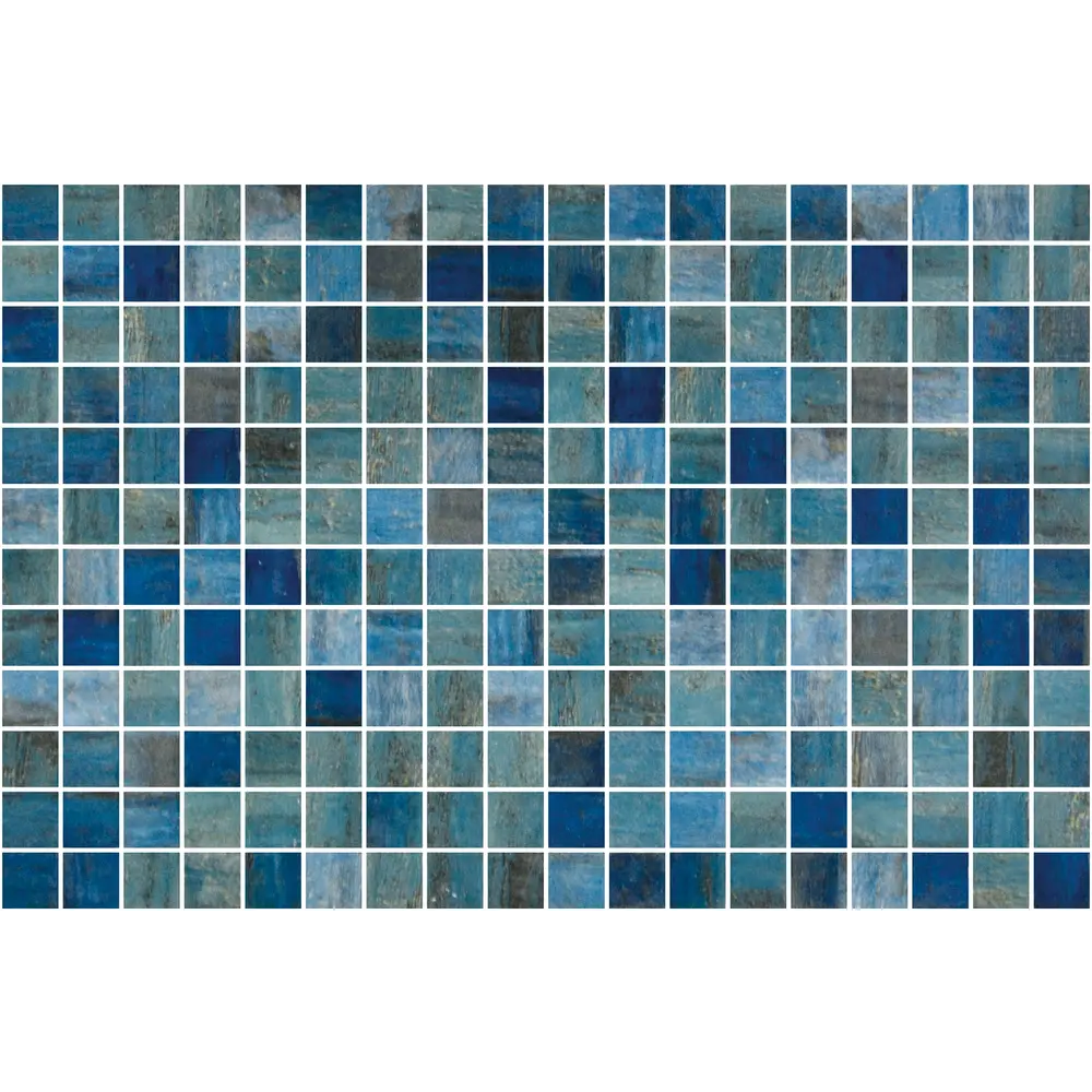 Vanguard Forest Blue | Mosaic tiles | Style4walls - Style4Walls