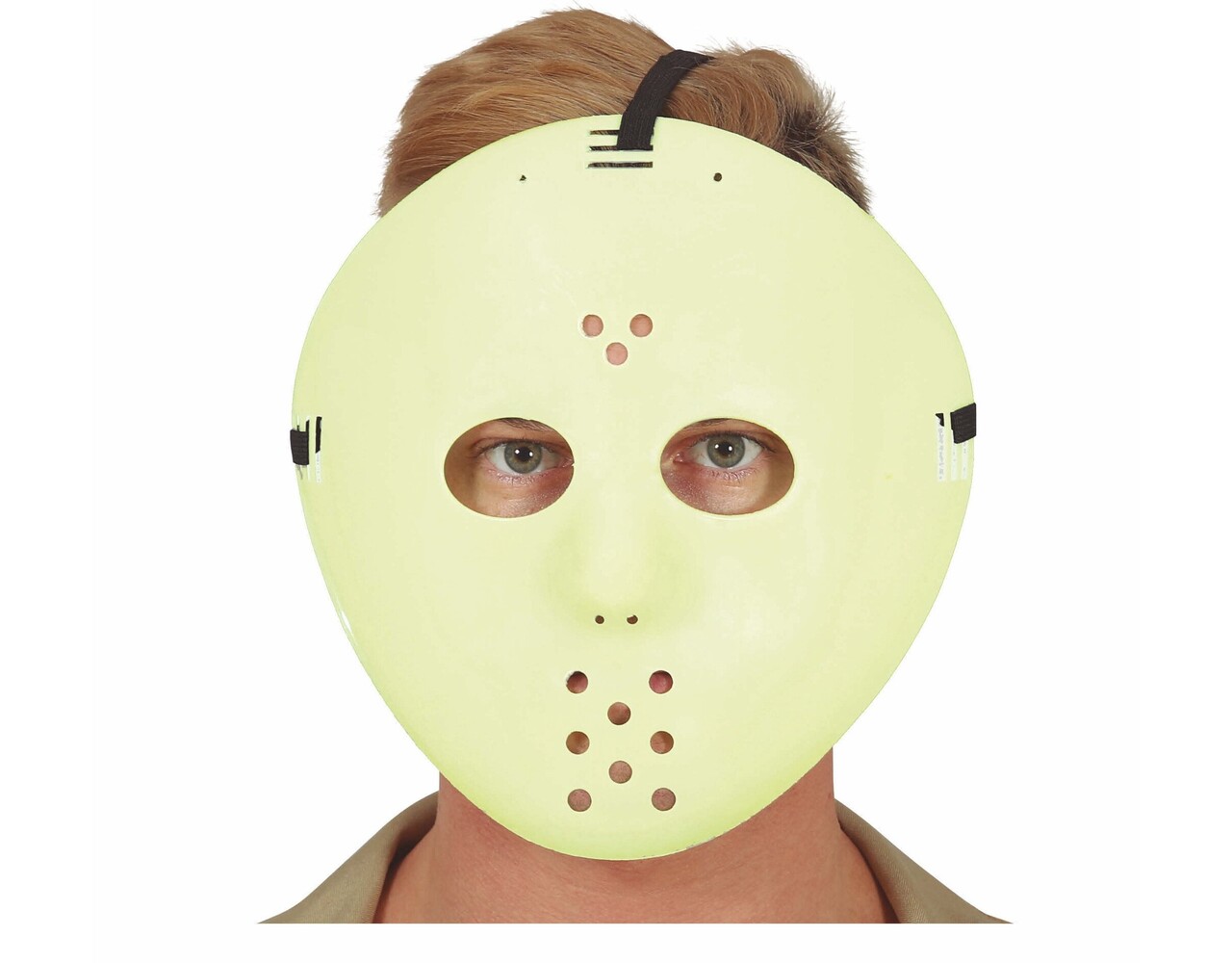 Halloween Masker Glow In The Dark - Partywinkel