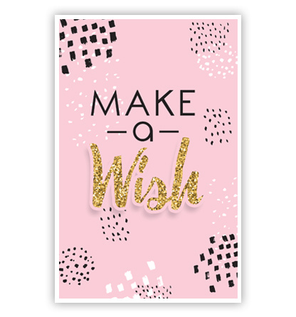 Greeting Card 'Make a Wish' - Leonidas Online Shop Gistel (BE)