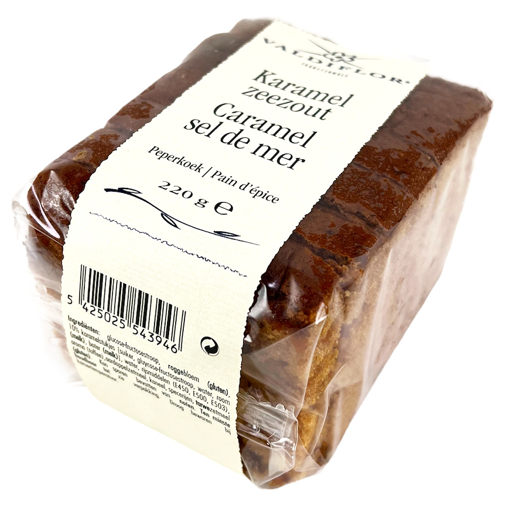 Chocolates & Sweets | Gingerbread with caramel & sea salt 220g ...
