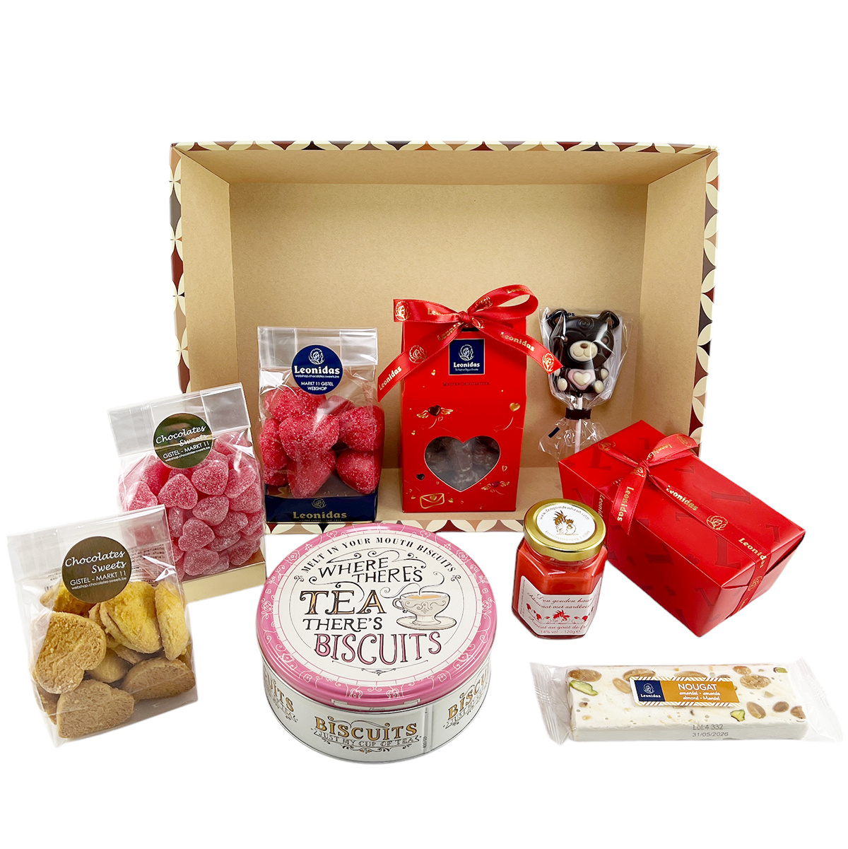 Leonidas Online Shop | Gift basket Love (XL) - Leonidas Online Shop ...